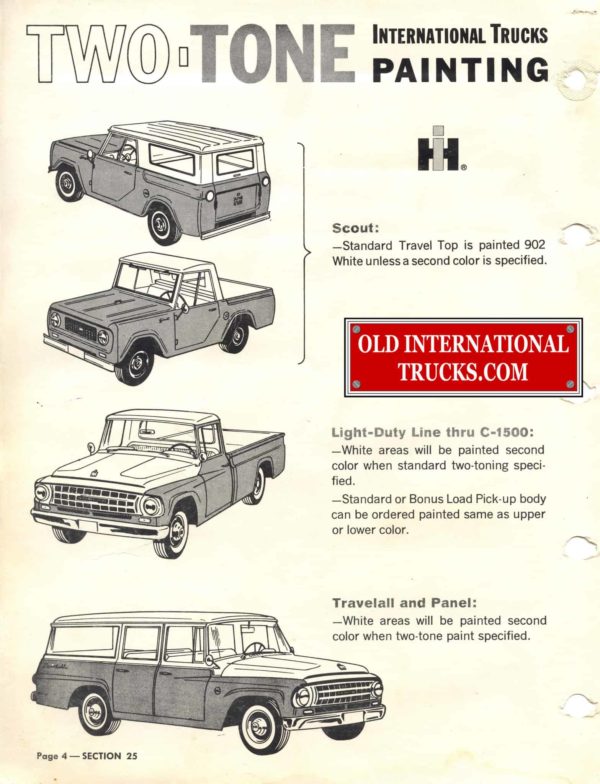 Colour Charts • International Truck Paint Codes