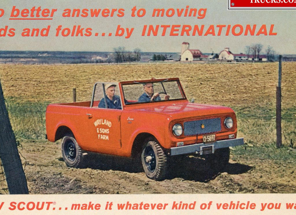 Old International Ads • International Scouts